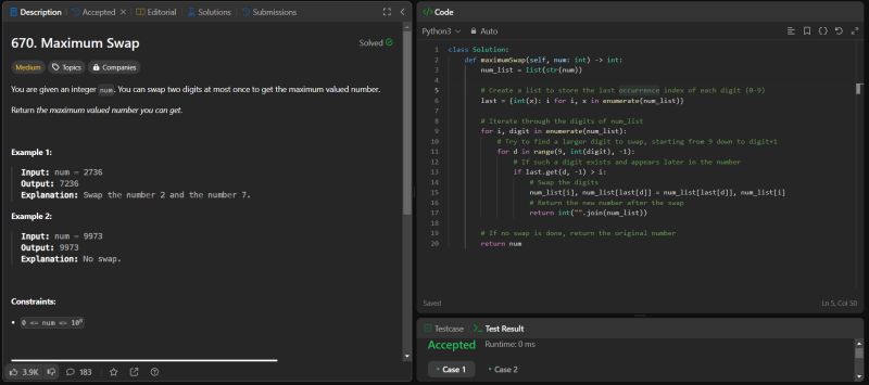 Ashutosh Ahirwar on LinkedIn: #leetcode #coding #python #dailychallenge ... Ashutosh Ahirwar on LinkedIn: #leetcode #coding #python #dailychallenge ...
