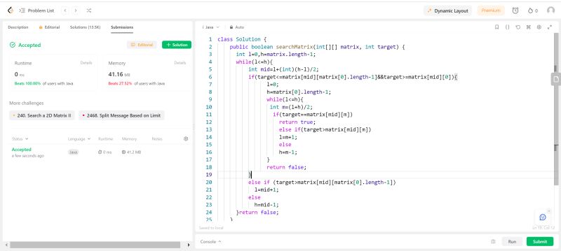 #leetcode #100daysofcode #drgvishwanathan #vitbhopal #day27… | Anay Verma #leetcode #100daysofcode #drgvishwanathan #vitbhopal #day27… | Anay Verma