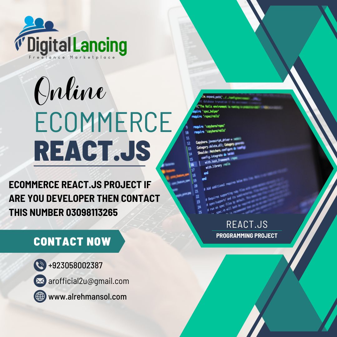 eCommerce React.JS project if are you developer then contact this ... eCommerce React.JS project if are you developer then contact this ...