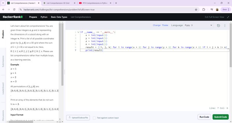 #python #30daysofcode #challengecompleted #problemsolving… | Nithisa Devi J #python #30daysofcode #challengecompleted #problemsolving… | Nithisa Devi J