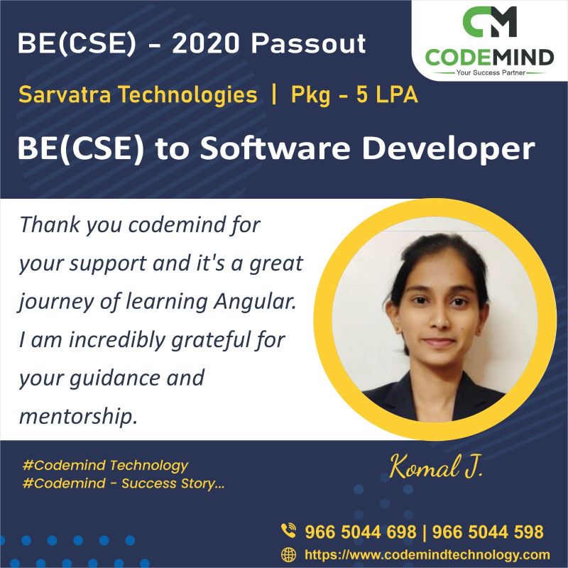 Codemind Technology Pvt Ltd on LinkedIn: #softwaredeveloper #codemind # ... Codemind Technology Pvt Ltd on LinkedIn: #softwaredeveloper #codemind # ...