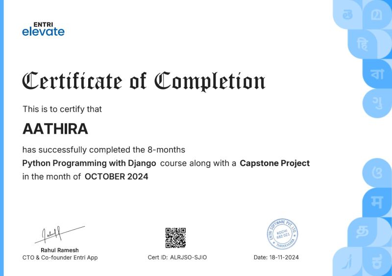 Aathira Devan J S on LinkedIn: #pythonprogramming #codingjourney # ... Aathira Devan J S on LinkedIn: #pythonprogramming #codingjourney # ...