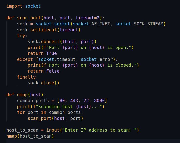 WebCyb on LinkedIn: Implementing Nmap-like Functionality with Python ... WebCyb on LinkedIn: Implementing Nmap-like Functionality with Python ...