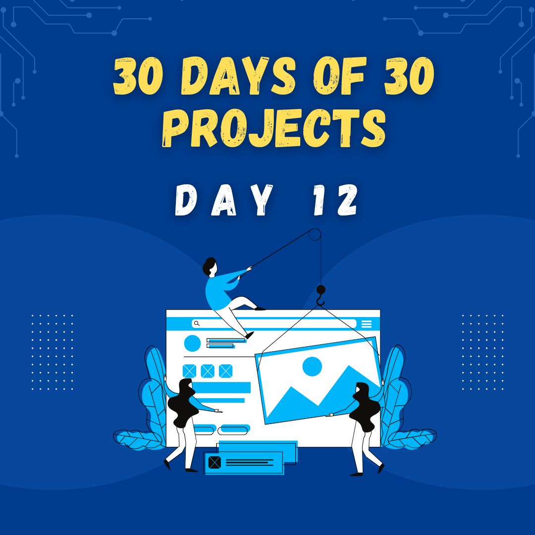 Umm e Aiman on LinkedIn: #30daysof30projects Umm e Aiman on LinkedIn: #30daysof30projects