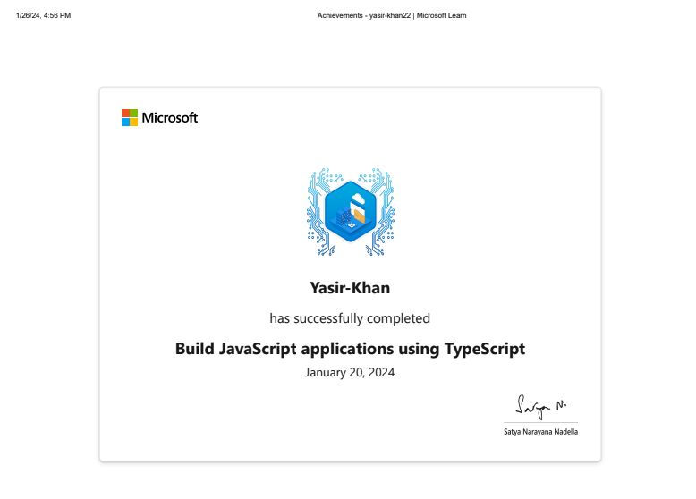 Yasir Khan on LinkedIn: #typescript #javascript #apis #tailwindcss # ... Yasir Khan on LinkedIn: #typescript #javascript #apis #tailwindcss # ...