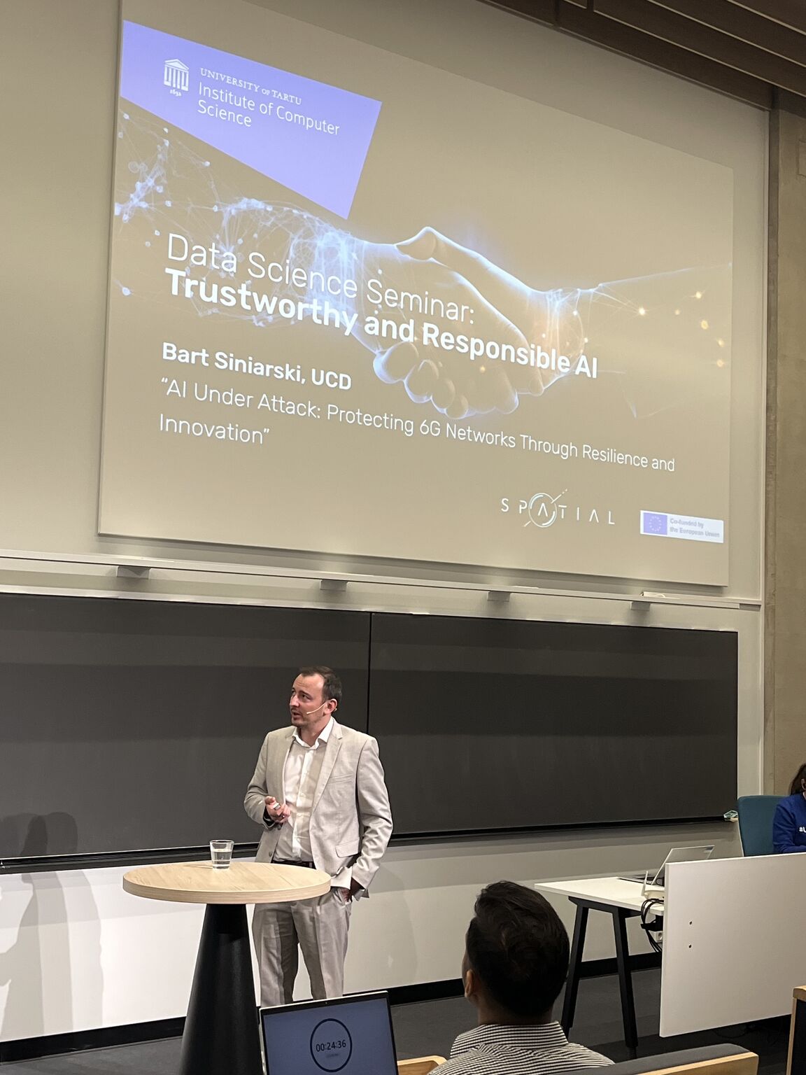 Speaker Bartlomiej Siniarski at SPATIALworkshop | SPATIAL Project ... Speaker Bartlomiej Siniarski at SPATIALworkshop | SPATIAL Project ...