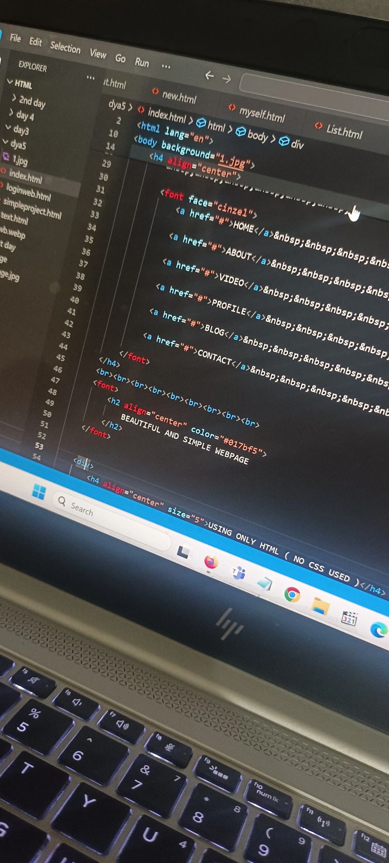 #html #webdevelopment #challengecomplete #learningjourney | Shaman Baloch #html #webdevelopment #challengecomplete #learningjourney | Shaman Baloch