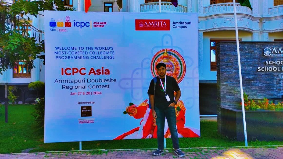 Saqlain Zarjis Ansari on LinkedIn: #icpc2023 #amritavishwavidyapeetham ... Saqlain Zarjis Ansari on LinkedIn: #icpc2023 #amritavishwavidyapeetham ...