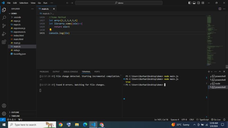 Nida Pervez on LinkedIn: The .some() method in TypeScript (and ... Nida Pervez on LinkedIn: The .some() method in TypeScript (and ...