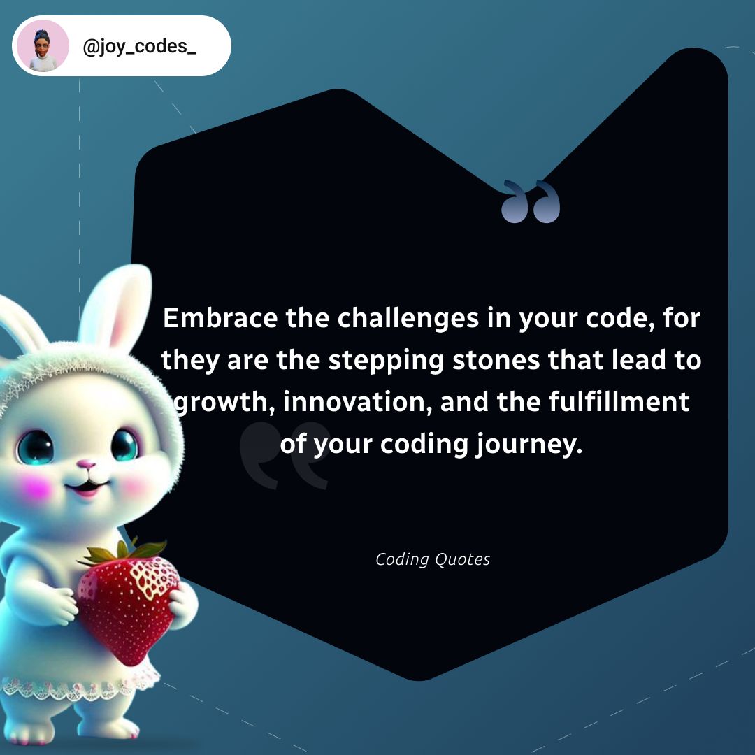 Joy Ehiedu on LinkedIn: #codingquotes #futterdeveloper #flutter # ... Joy Ehiedu on LinkedIn: #codingquotes #futterdeveloper #flutter # ...