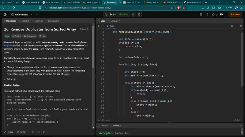Day 25 of #100daysofcodechallenge: Solve one question | Vivek Gupta ... Day 25 of #100daysofcodechallenge: Solve one question | Vivek Gupta ...