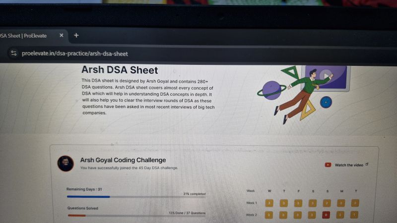 Day 14 of the 45 Days Coding Challenge by Arsh Goyal | Sujit Gaikwad ... Day 14 of the 45 Days Coding Challenge by Arsh Goyal | Sujit Gaikwad ...
