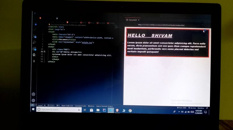Shivam kumar on LinkedIn: #css #html #webdevelopment ... Shivam kumar on LinkedIn: #css #html #webdevelopment ...