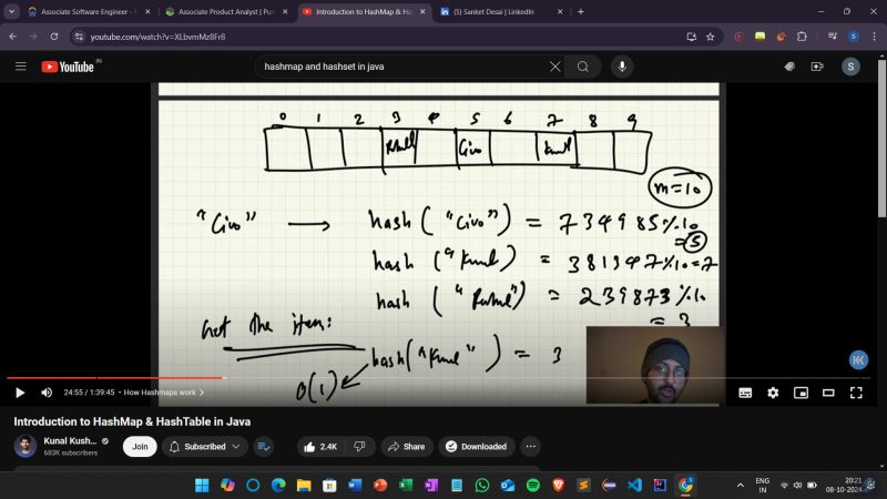 Sanket Desai on LinkedIn: #hashmap #hashset #java #dsawithkunal # ... Sanket Desai on LinkedIn: #hashmap #hashset #java #dsawithkunal # ...