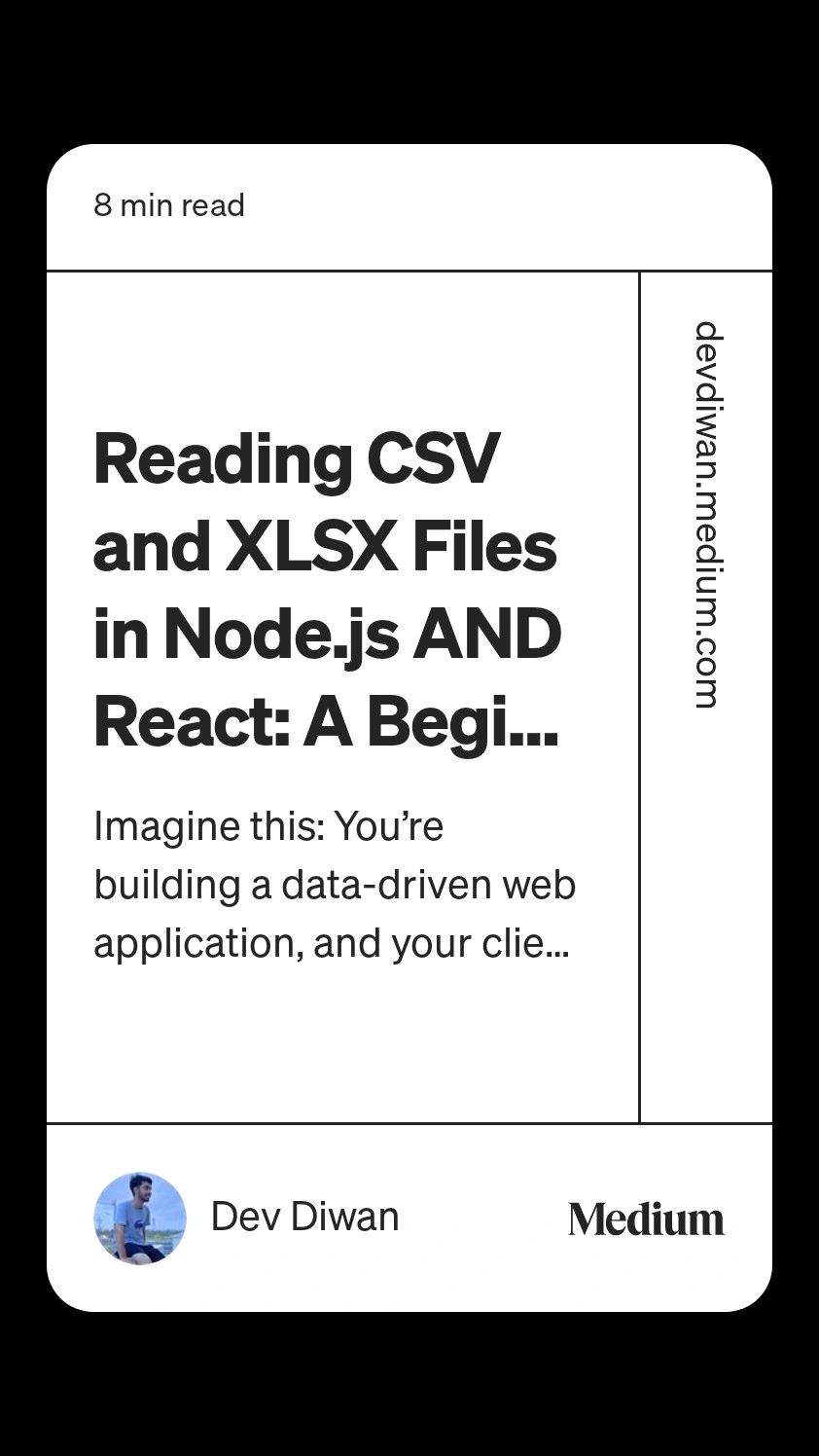 Sameem Abbas on LinkedIn: #nodejs #react #mern #fullstack #csv #xlsx # ... Sameem Abbas on LinkedIn: #nodejs #react #mern #fullstack #csv #xlsx # ...