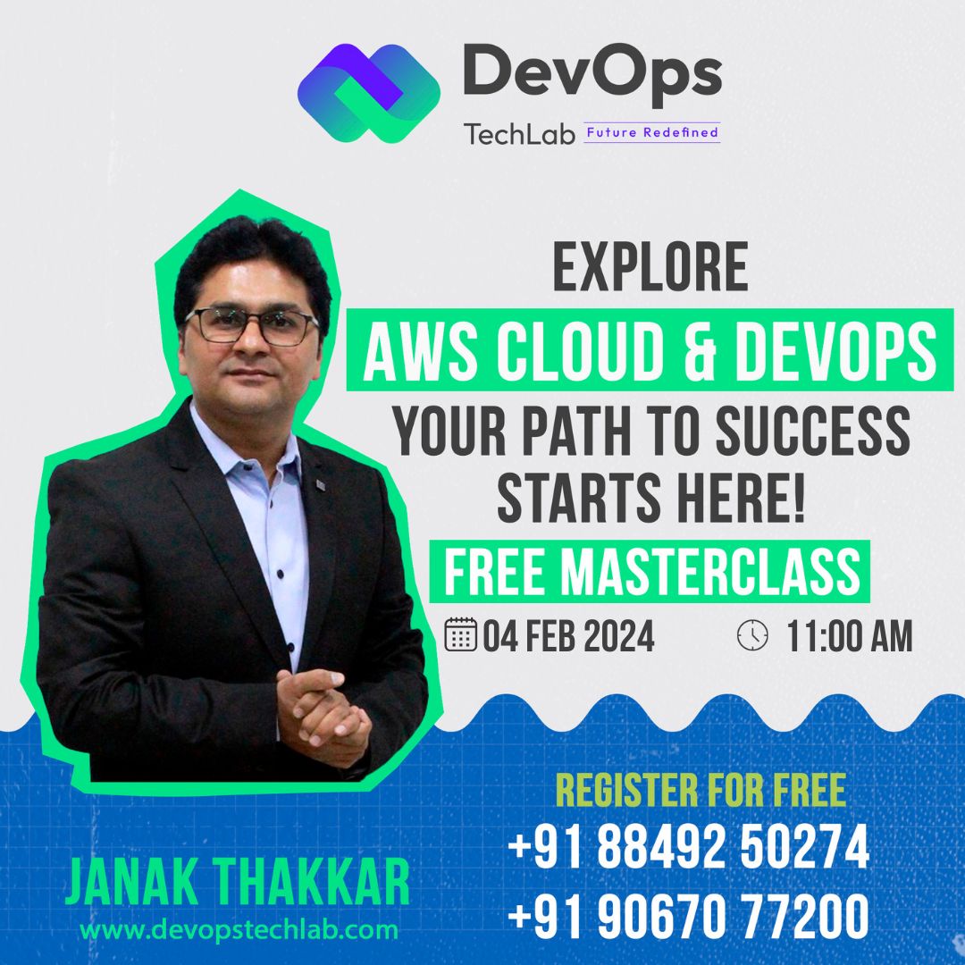 Janak Thakkar on LinkedIn: #aws #cloudcomputing #devops #demosession # ... Janak Thakkar on LinkedIn: #aws #cloudcomputing #devops #demosession # ...