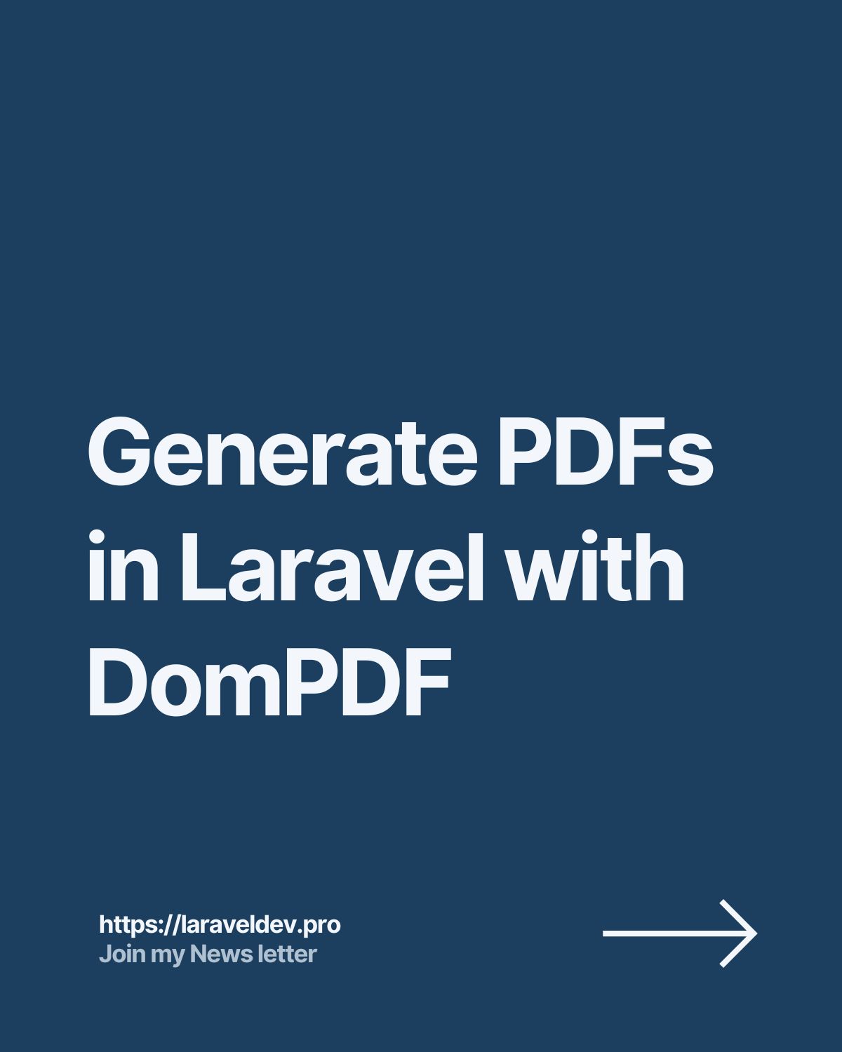 Generate PDFs in Laravel with DomPDF Key features: - Convert Blade ... Generate PDFs in Laravel with DomPDF Key features: - Convert Blade ...