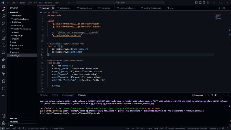 Tanmoy Santra on LinkedIn: #golang #postgresql #ginframework # ... Tanmoy Santra on LinkedIn: #golang #postgresql #ginframework # ...