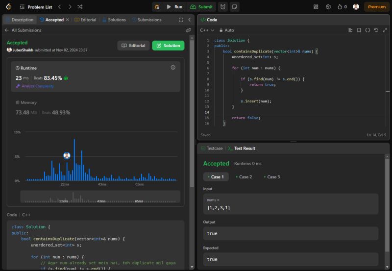 juber shaikh on LinkedIn: #containsduplicate #cplusplus #codingtips # ... juber shaikh on LinkedIn: #containsduplicate #cplusplus #codingtips # ...