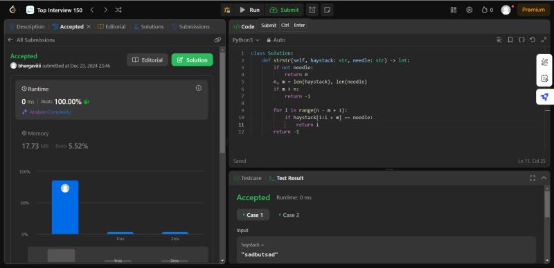 Bhargavi Choudhary on LinkedIn: #easy #leetcode #coding #problemsolving ... Bhargavi Choudhary on LinkedIn: #easy #leetcode #coding #problemsolving ...