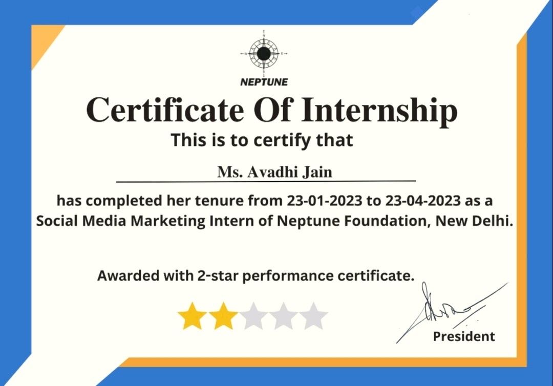 Avadhi Jain on LinkedIn: Hello everyone, I have recently completed my ... Avadhi Jain on LinkedIn: Hello everyone, I have recently completed my ...