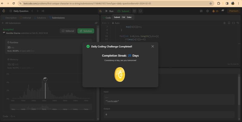 Harshita Sharma on LinkedIn: #codingchallenge #leetcode #problemsolving ... Harshita Sharma on LinkedIn: #codingchallenge #leetcode #problemsolving ...