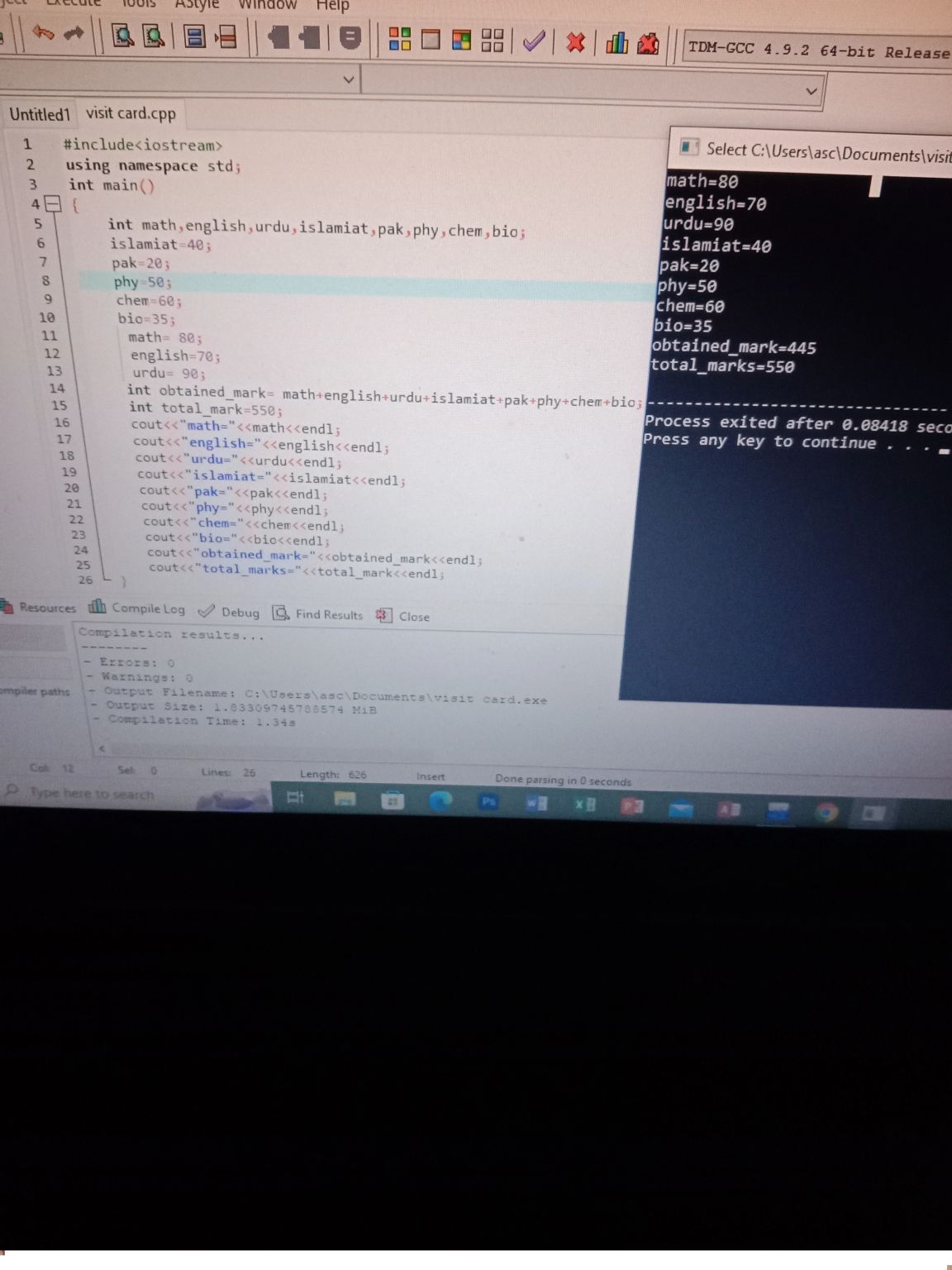 Sadan Mehmood on LinkedIn: #cplusplus #programming #education #visitcard Sadan Mehmood on LinkedIn: #cplusplus #programming #education #visitcard