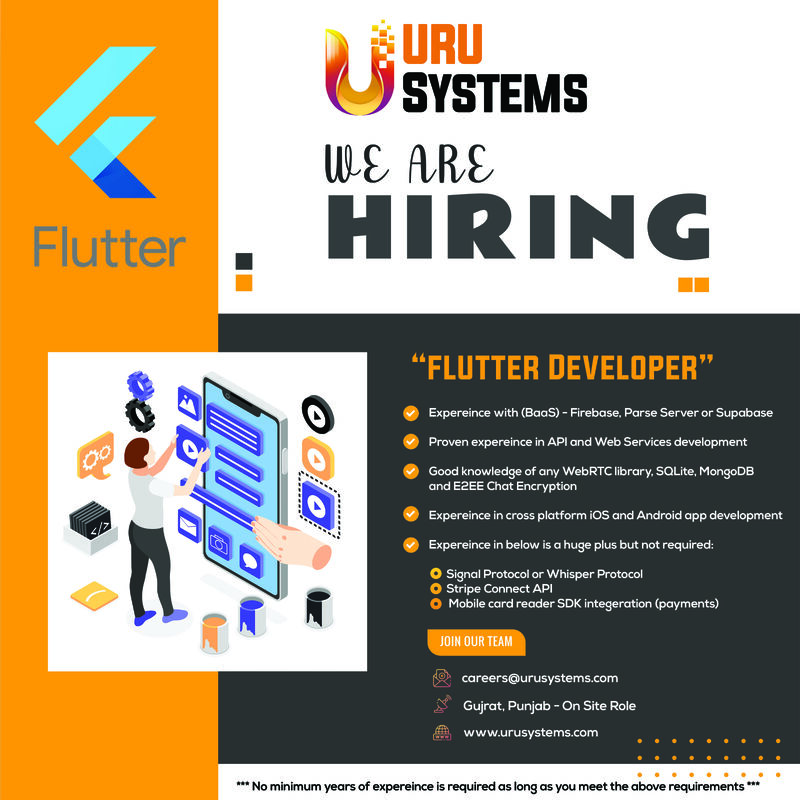 URU Systems on LinkedIn: #flutter #flutterdeveloper #flutterdev # ... URU Systems on LinkedIn: #flutter #flutterdeveloper #flutterdev # ...