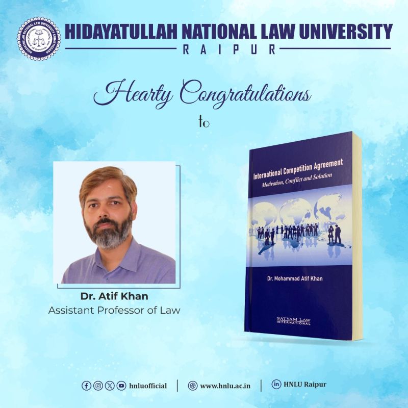 Hidayatullah National Law University, Raipur on LinkedIn: Hearty ... Hidayatullah National Law University, Raipur on LinkedIn: Hearty ...