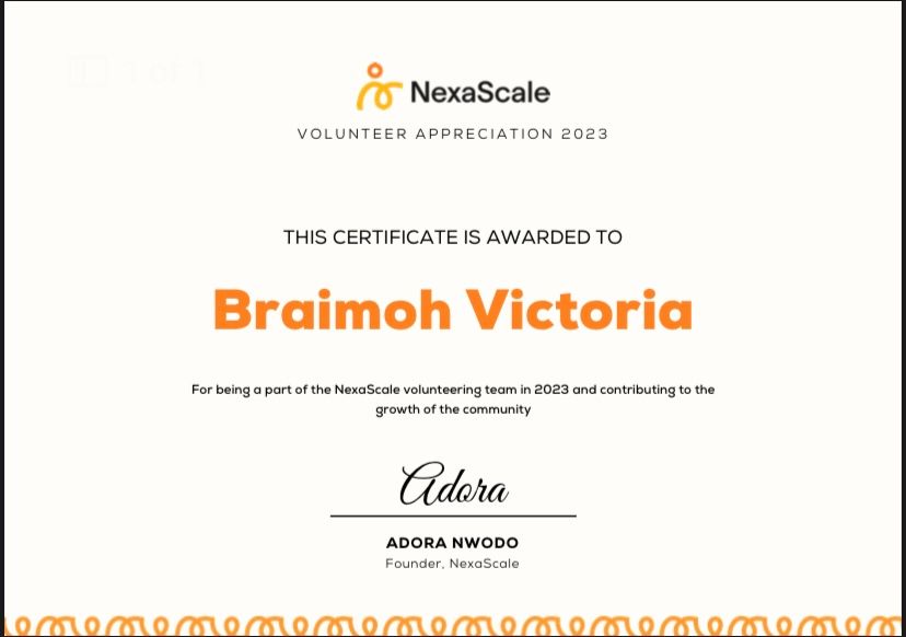 Ikpemosi Victoria Braimoh on LinkedIn: Thank you Adora Nwodo Thank you ... Ikpemosi Victoria Braimoh on LinkedIn: Thank you Adora Nwodo Thank you ...