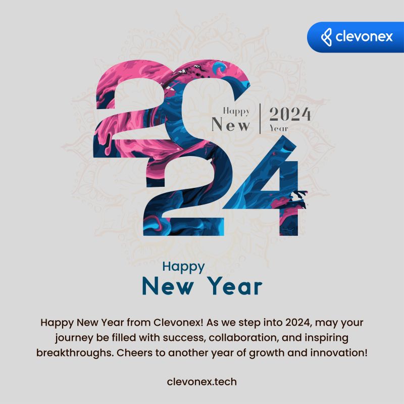 Clevonex on LinkedIn: Happy New Year from Clevonex! 🎉 As the clock ... Clevonex on LinkedIn: Happy New Year from Clevonex! 🎉 As the clock ...