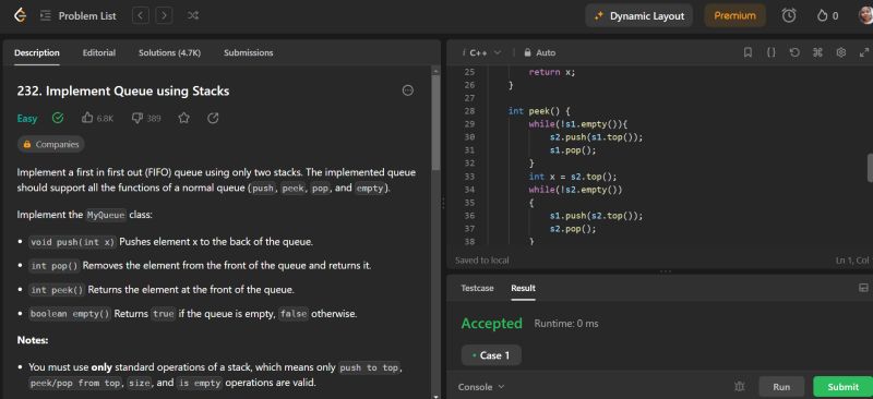 Urvashi Saratkar on LinkedIn: #100daysleetcodechallenge #day39 #edslash ... Urvashi Saratkar on LinkedIn: #100daysleetcodechallenge #day39 #edslash ...