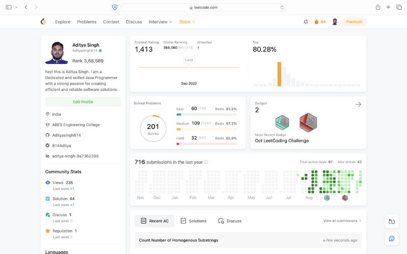 Aditya Singh on LinkedIn: #leetcode #codingjourney #datastructures # ... Aditya Singh on LinkedIn: #leetcode #codingjourney #datastructures # ...