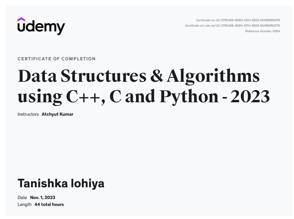 Tanishka Lohiya on LinkedIn: #dsa #datastructures #algorithms # ... Tanishka Lohiya on LinkedIn: #dsa #datastructures #algorithms # ...