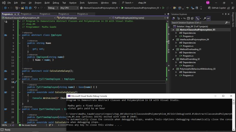 Madhu Gawde on LinkedIn: #programmer #coding #dotnet #visualstudio #csharp Madhu Gawde on LinkedIn: #programmer #coding #dotnet #visualstudio #csharp