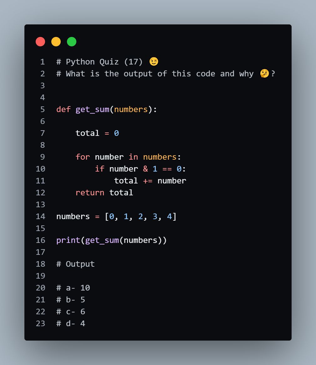 Mahmoud EL-kariouny on LinkedIn: #python #pythondeveloper # ... Mahmoud EL-kariouny on LinkedIn: #python #pythondeveloper # ...