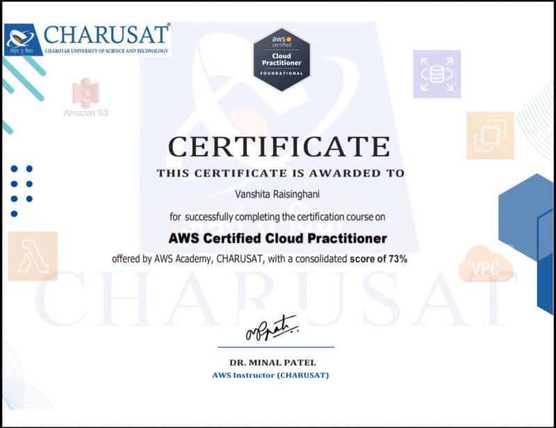 Vanshita Raisinghani on LinkedIn: 🌟 Thrilled to share that I've ... Vanshita Raisinghani on LinkedIn: 🌟 Thrilled to share that I've ...