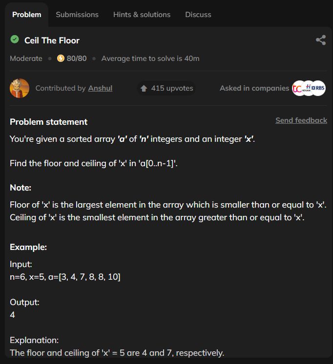 #dsa #binarysearch #striversa2z #problemsolving #leetcode # ... #dsa #binarysearch #striversa2z #problemsolving #leetcode # ...