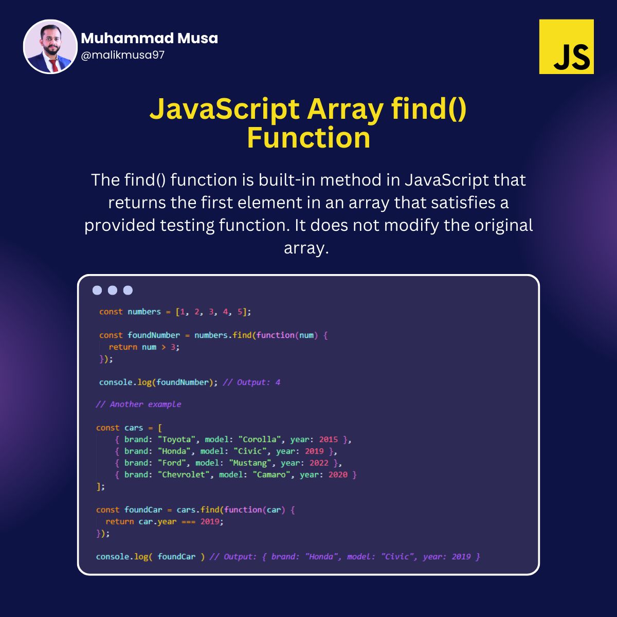 Muhammad Musa Khan on LinkedIn: #javascript #reactjs #nodejs Muhammad Musa Khan on LinkedIn: #javascript #reactjs #nodejs