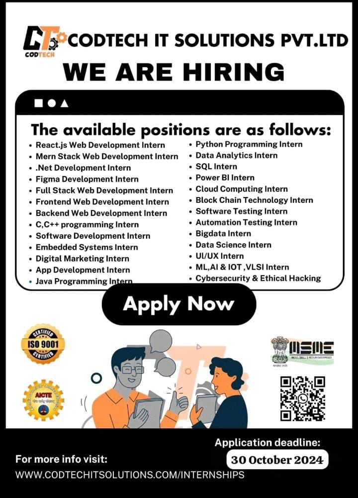 V Venkatesh on LinkedIn: #internshipopportunities #webdevelopment # ... V Venkatesh on LinkedIn: #internshipopportunities #webdevelopment # ...
