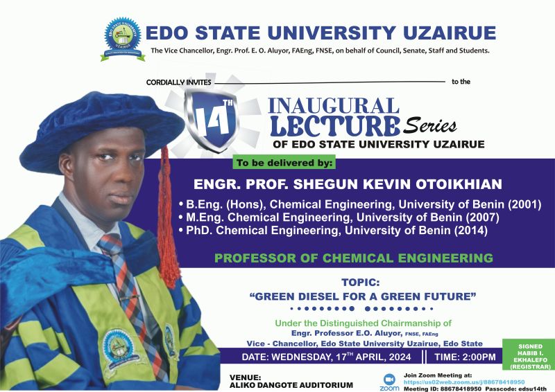 Edo State University Uzairue (EDSU) on LinkedIn: #edsu Edo State University Uzairue (EDSU) on LinkedIn: #edsu