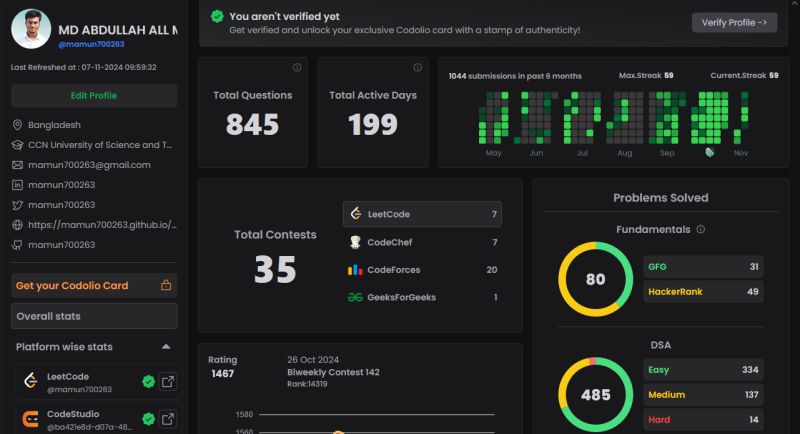 MD ABDULLAH ALL MAMUN on LinkedIn: #leetcode #geeksforgeeks #code360 # ... MD ABDULLAH ALL MAMUN on LinkedIn: #leetcode #geeksforgeeks #code360 # ...