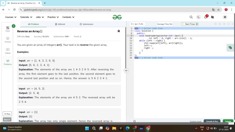 Md Mustak on LinkedIn: #gfg160 #dsa #gfg160 #codingchallenge # ... Md Mustak on LinkedIn: #gfg160 #dsa #gfg160 #codingchallenge # ...