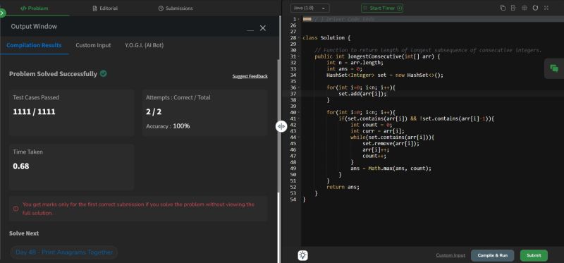 #160dayscodingchallenge #gfg #dsa #hashset #codingchallenge #day46 # ... #160dayscodingchallenge #gfg #dsa #hashset #codingchallenge #day46 # ...
