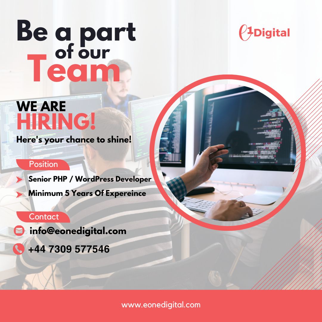 Muhammad Zaid Qureshi on LinkedIn: #hiring #jobs #wordpress #php Muhammad Zaid Qureshi on LinkedIn: #hiring #jobs #wordpress #php