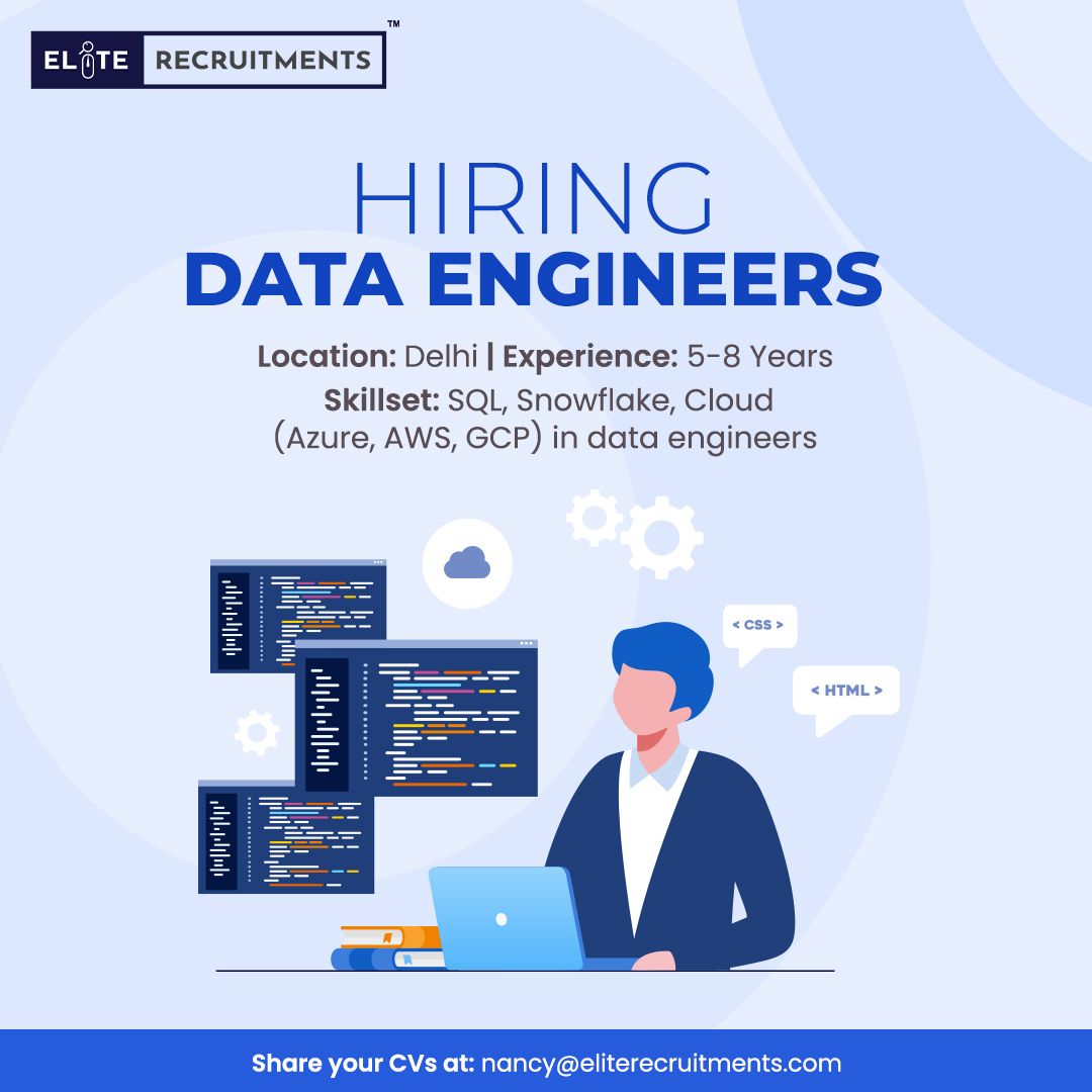 EliteRecruitments on LinkedIn: #dataengineering #sql #snowflake # ... EliteRecruitments on LinkedIn: #dataengineering #sql #snowflake # ...