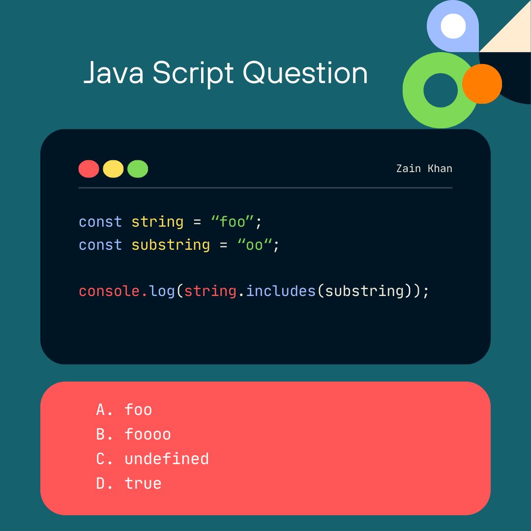 ZAIN KHAN on LinkedIn: #jsquizbyzain #html #css #javascript ... ZAIN KHAN on LinkedIn: #jsquizbyzain #html #css #javascript ...