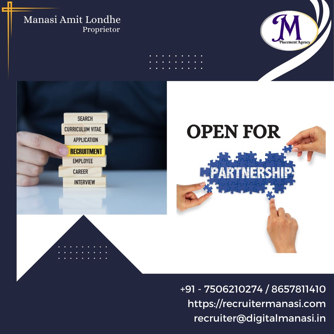 Manasi Amit Londhe on LinkedIn: #partnership #recruitment #recruiting # ... Manasi Amit Londhe on LinkedIn: #partnership #recruitment #recruiting # ...