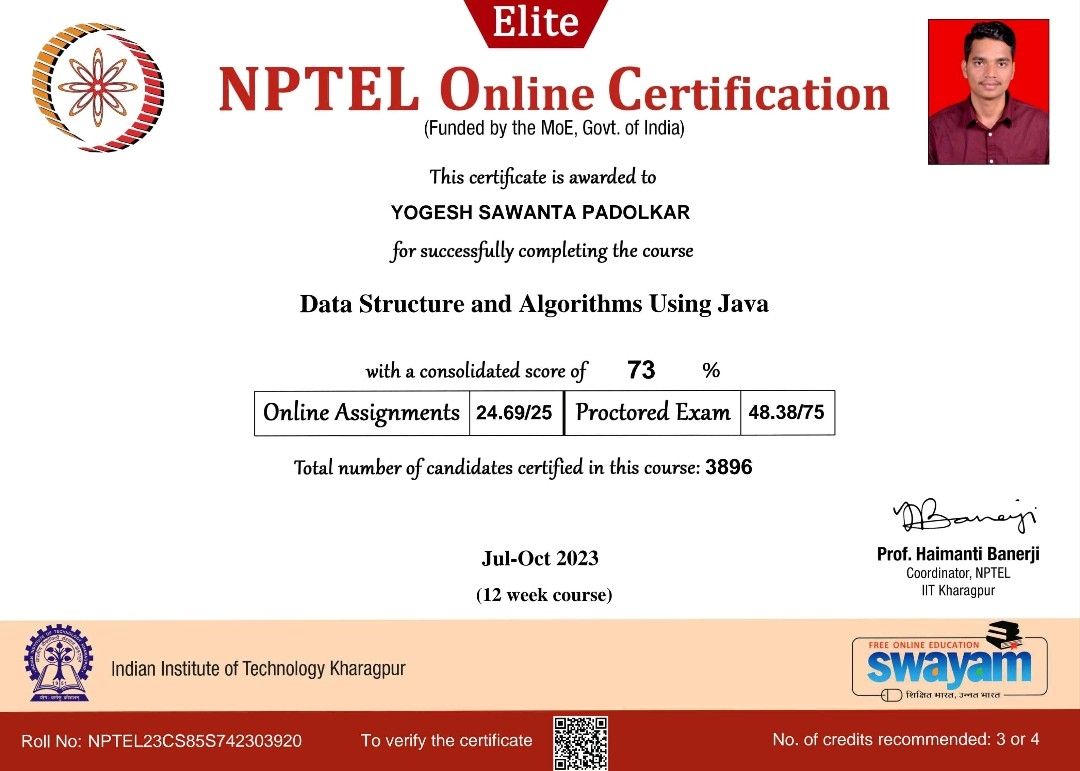 Yogesh Padolkar on LinkedIn: #codingjourney #algorithms #datastructures ... Yogesh Padolkar on LinkedIn: #codingjourney #algorithms #datastructures ...