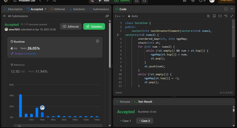 #100daysofdsa #leetcode #codingjourney #datastructures #algorithms ... #100daysofdsa #leetcode #codingjourney #datastructures #algorithms ...